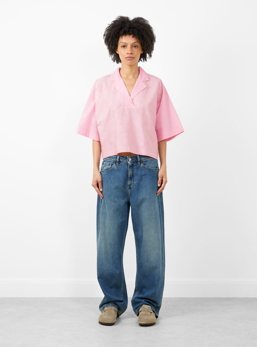 Lisa Hand Embroidered Top Pink by Mii Collection | Couverture & The ...