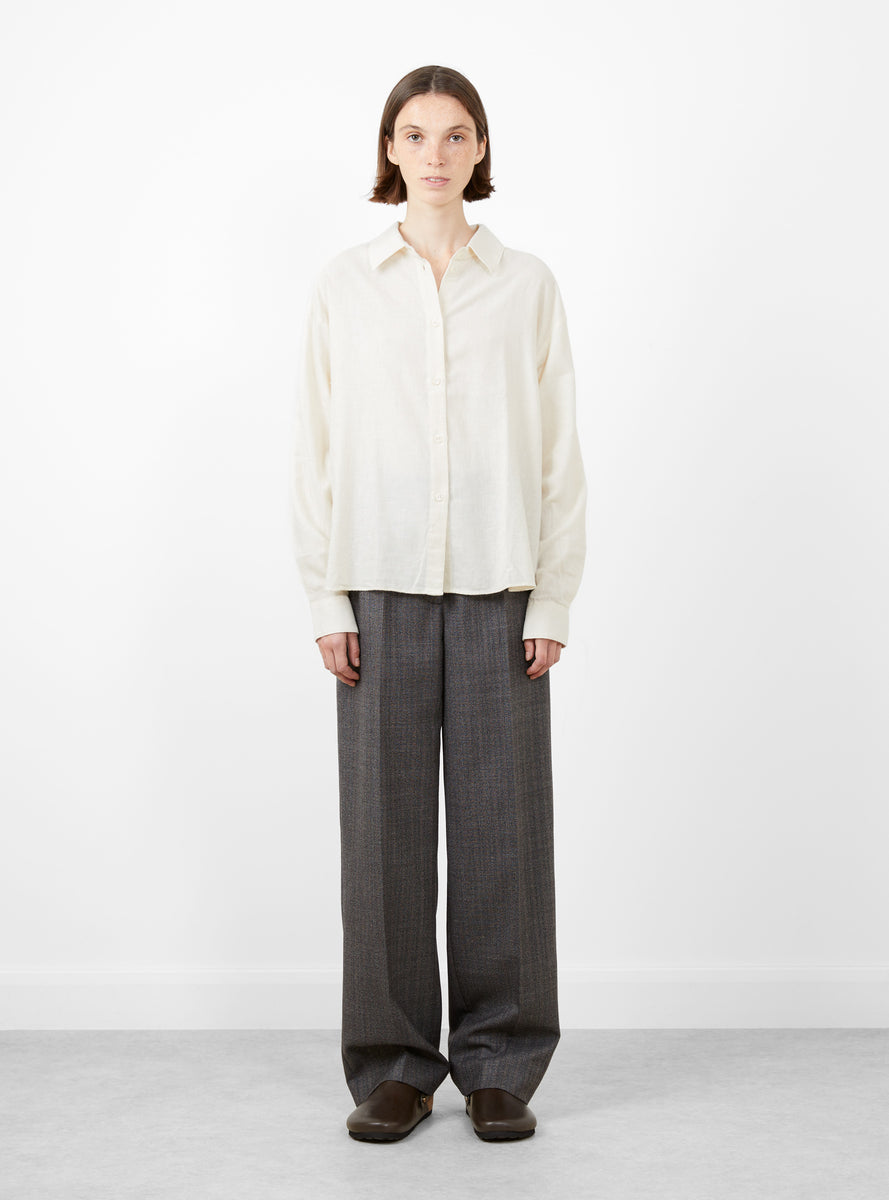 Exec Shirt Peeled Ivory by Couverture & The Garbstore | Couverture ...