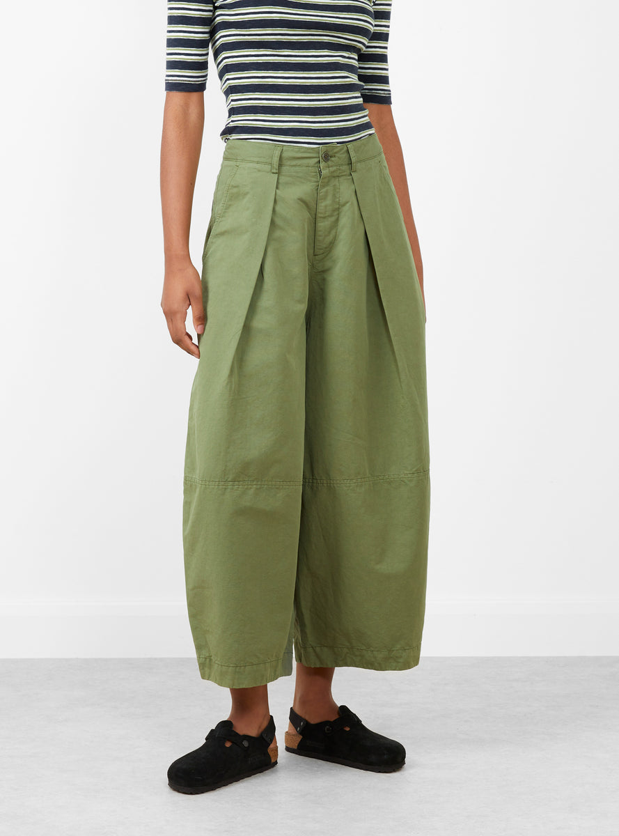 Deadbeat Trouser Green by YMC | Couverture & The Garbstore