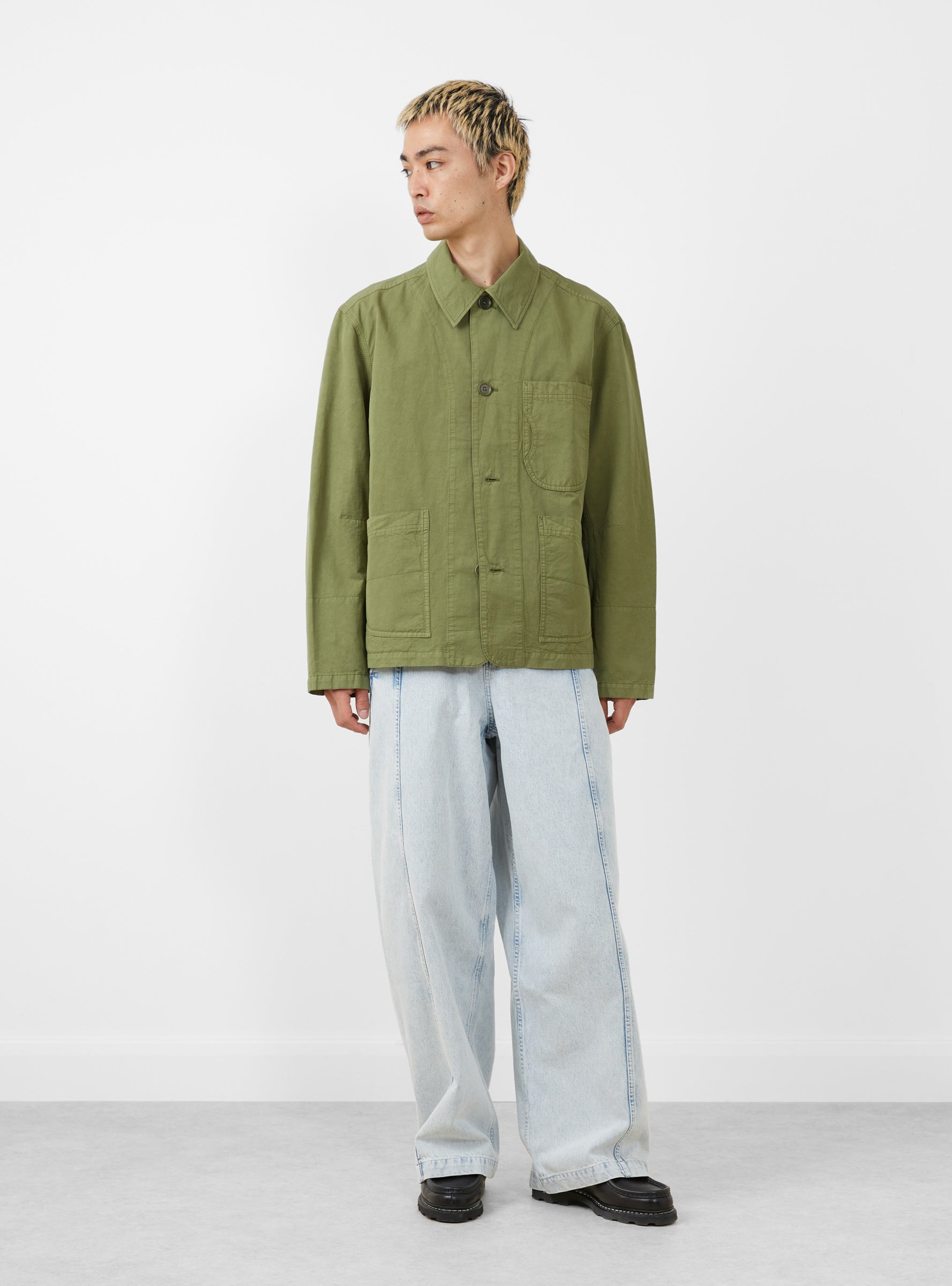 Construction Jacket Green by YMC | Couverture & The Garbstore