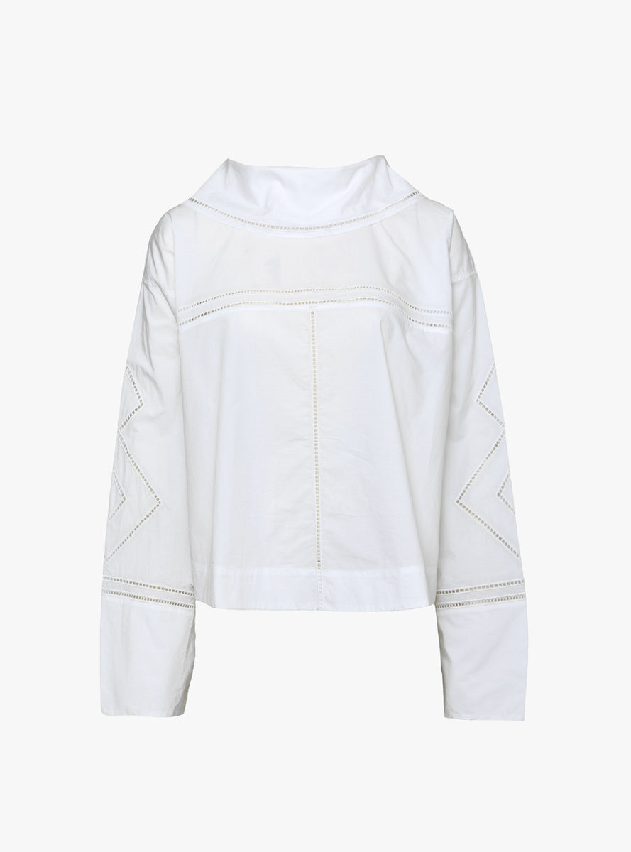 Guillemette Top White by Soeur | Couverture & The Garbstore