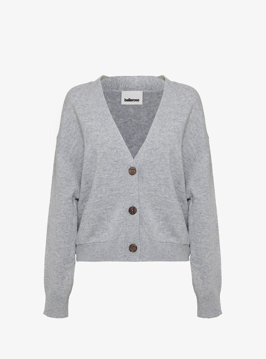 Gakkin Cardigan Light Grey by Bellerose | Couverture & The Garbstore