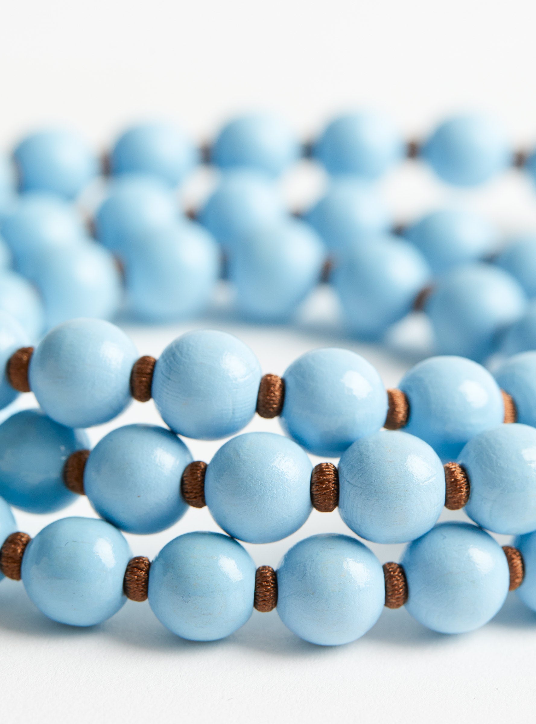 Key Chain Long Pastel Blue/Mocca by Ina Seifart | Couverture & The ...