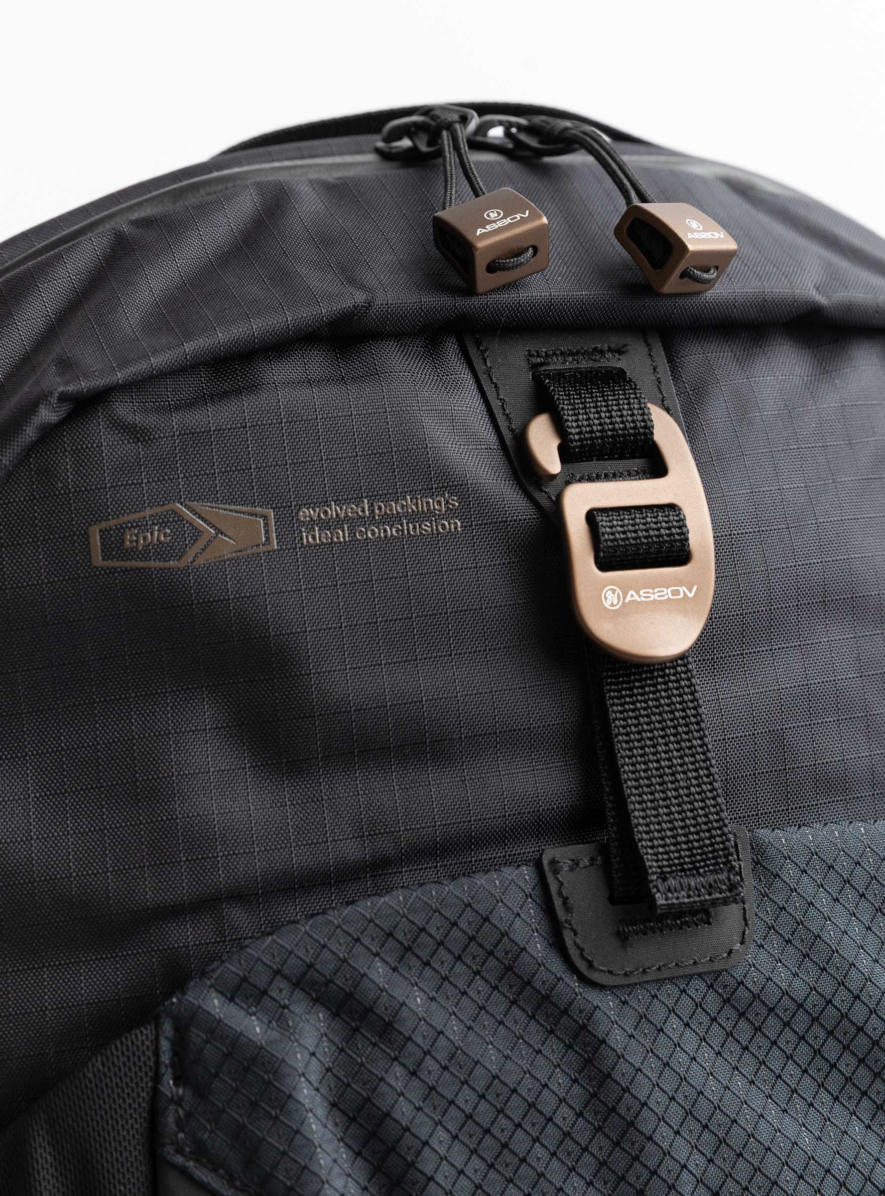 Ballistic 2 Pocket Day Pack in Black from AS2OV from Couverture & The ...