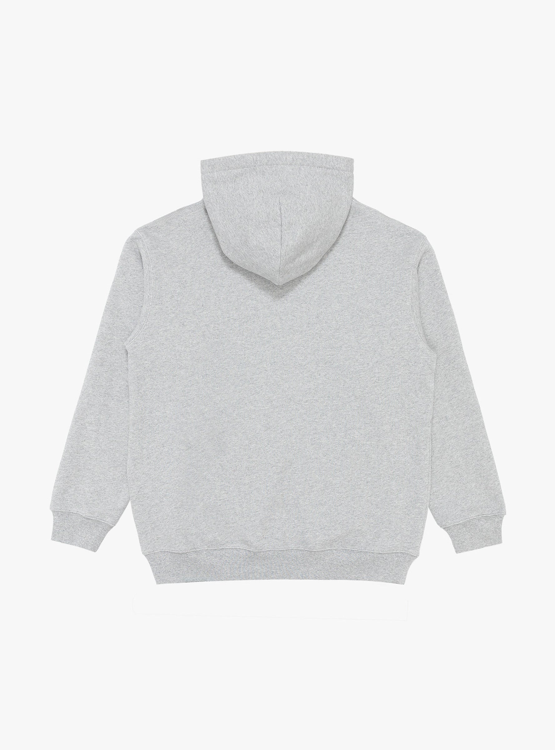 Cursive Hoodie Heather Grey from Dime at Couverture & The Garbstoreback