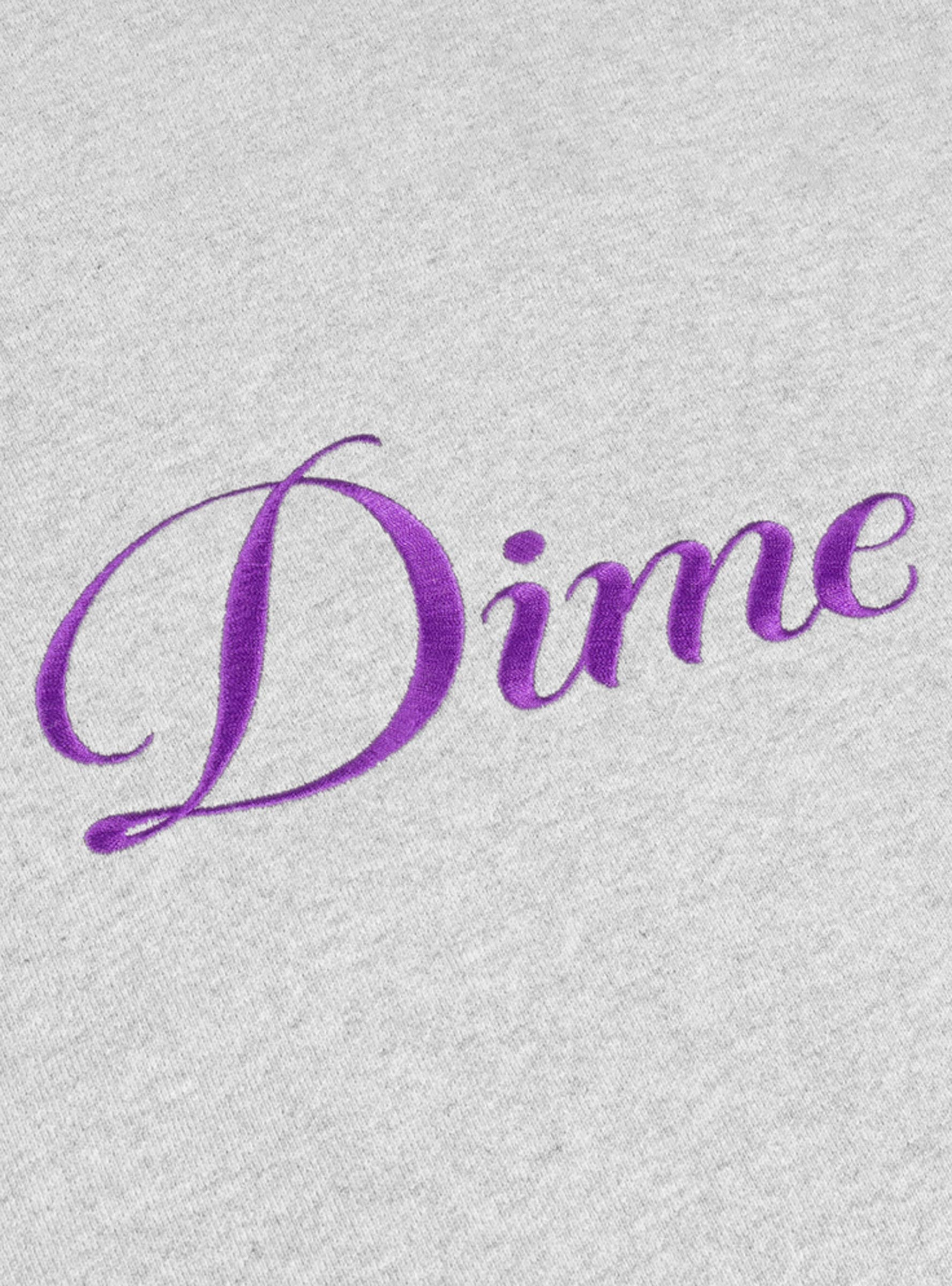 Cursive Hoodie Heather Grey from Dime at Couverture & The ...