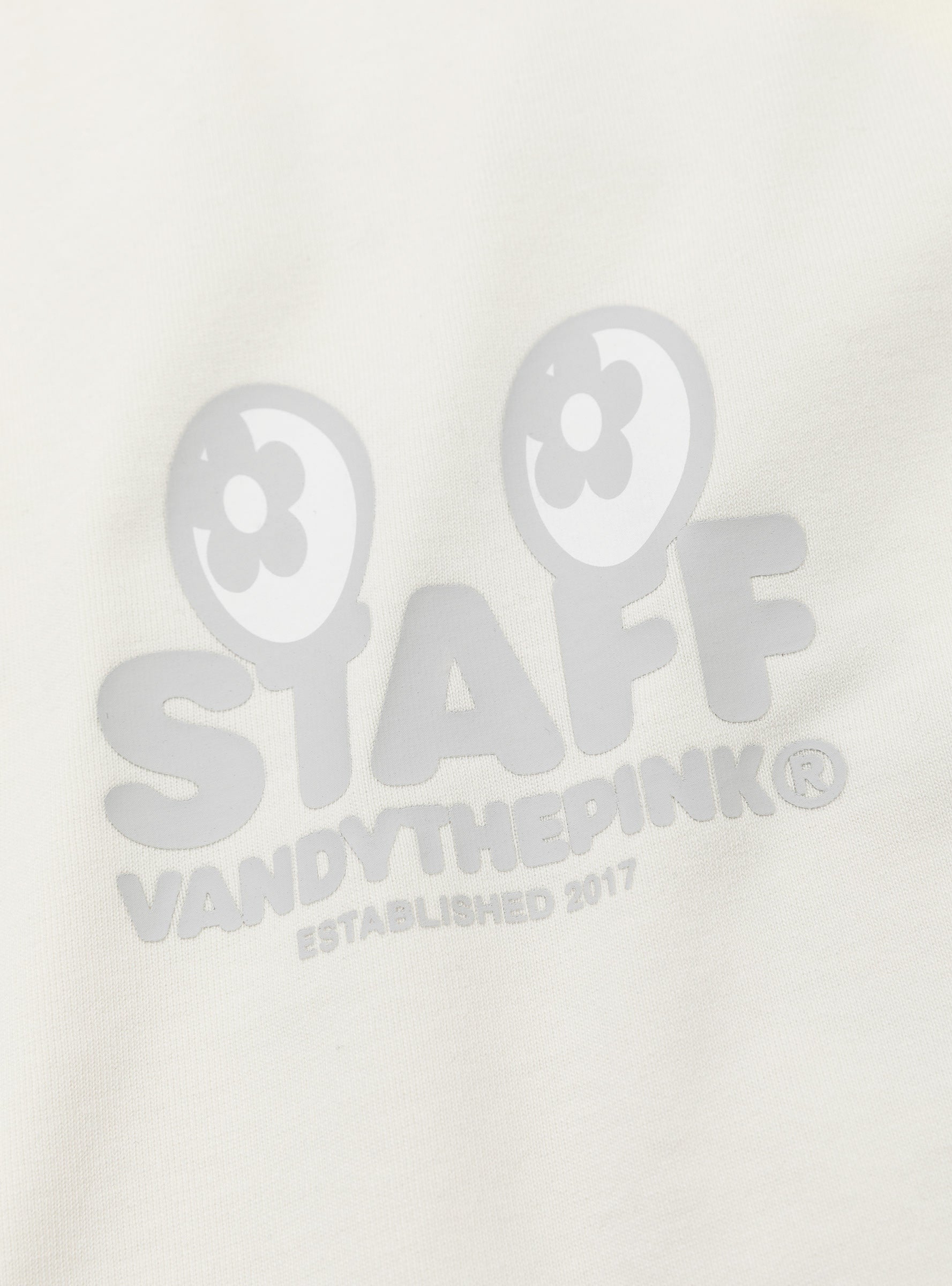 Staff Eye Logo Tee Off-White Cream by VANDYTHEPINK | Couverture & The ...