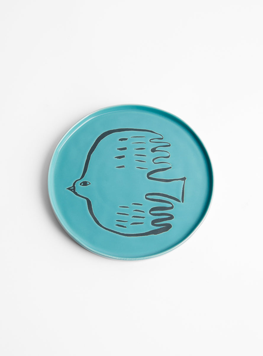 Bluebird Plate by Donna Wilson | Couverture & The Garbstore