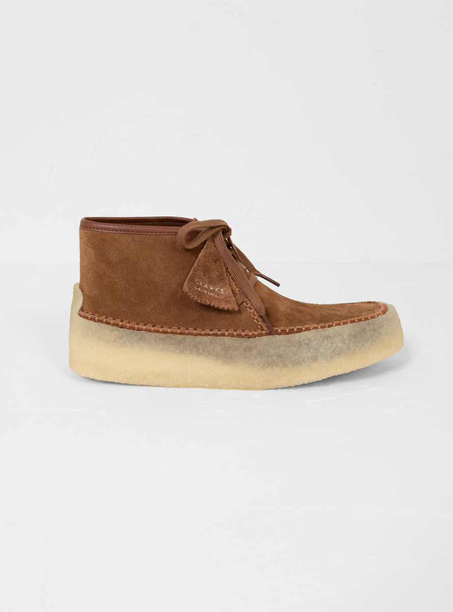 Caravan Boots Cola Suede by Clarks Originals | Couverture & The Garbstore