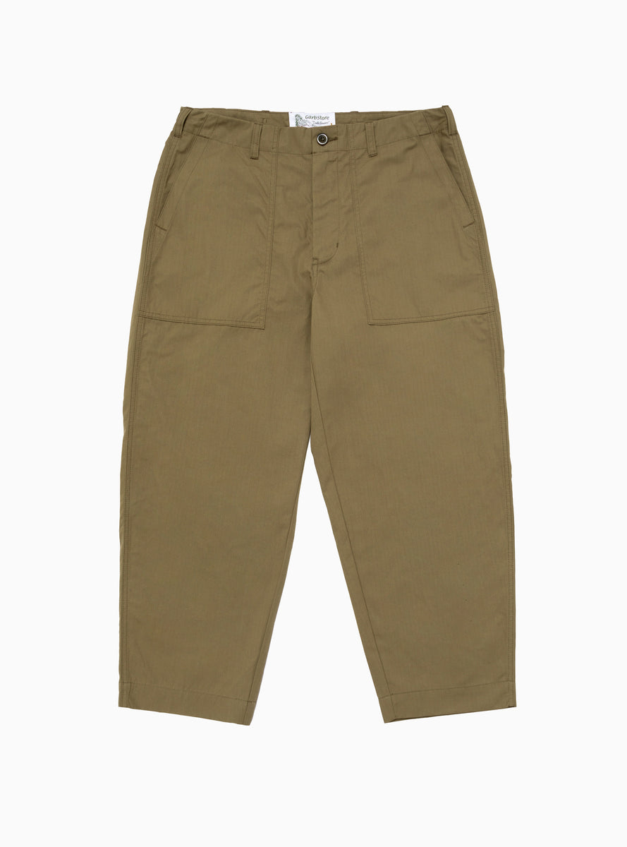 Ruffle Pant Olive by Garbstore | Couverture & The Garbstore